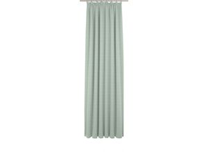 4004567515867 - Vorhang WIRTH Berwick Gr 1 grün B132cm H145cm Jacquard Baumwolle Polyester Gardinen