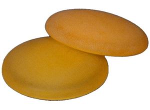 4016318287046 - Dekomagnet LIEDECO gelb (honigfarben) Ø3cm Materialmix Gardinenbefestigungen für metallische Flächen