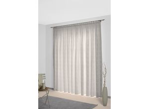 4004567519537 - Vorhang WIRTH Telfort Gardinen Gr 225 cm Multifunktionsband 132 cm braun Schlafzimmergardinen