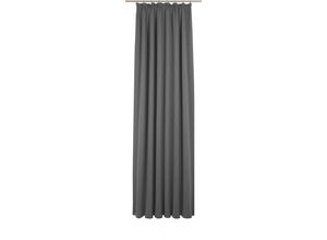 4004567531881 - Vorhang WIRTH Westport Gr 1 grau (dunkelgrau) B60cm H145cm Jacquard Polyester Gardinen