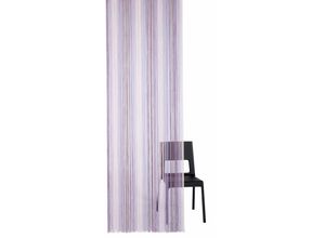 4005385833287 - Fadenvorhang WECKBRODT Leon Gr 4 lila (violett flieder) B98cm H160cm Polyester Gardinen Fadengardine Insektenschutz transparent kürzbar Store 4005385833287 - Fadenvorhang WECKBRODT Leon Gr 4 lila (violett flieder) B98cm H160cm Polyester Gardinen Fadengardine Insektenschutz transparent kürzbar Store