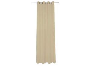 4004567121716 - Vorhang WIRTH LANGWASSER Gr 1 beige Gardinen 145cm Ösen 135cm Polyacryl Polyester B135cm H145cm