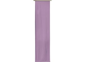 4004567218164 - Schiebegardine WIRTH Newbury Gr 1 lila (flieder) B57cm H145cm Jacquard Baumwolle Polyester Gardinen Ohne Befestigungszubehör Breite 57 cm