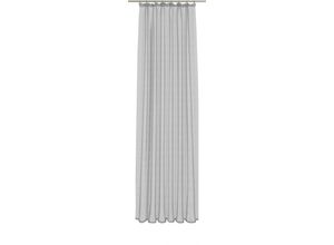4004567526542 - Gardine WIRTH Chiara Gr 1 braun (braun grau) B300cm H120cm Jacquard Polyester Gardinen