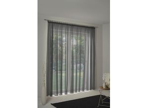 4004567154875 - Vorhang WIRTH LORCA Gr 1 schwarz B132cm H150cm Obermaterial 66% Polyester 34% Baumwolle Gardinen