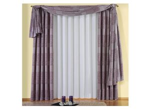 4004567123796 - Vorhang WIRTH Jenny Gr 1 lila (flieder) B135cm H145cm Polyester Gardinen