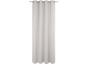 4004567516666 - Vorhang WIRTH Berwick Gr 1 braun B132cm H145cm Jacquard Baumwolle Polyester Gardinen