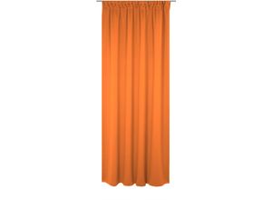 4004567521035 - Vorhang WIRTH Umea Gr 1 orange B132cm H145cm Jacquard Polyester Gardinen