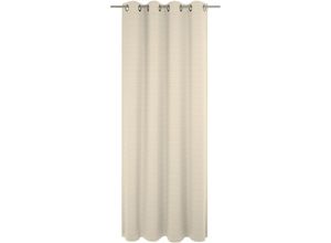 4004567516314 - Vorhang WIRTH Berwick Gr 1 gold (goldfarben) B132cm H145cm Jacquard Baumwolle Polyester Gardinen