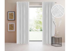 4068223949373 - Verdunkelungsvorhang Marusha Gr 2 beige (creme) B135cm H175cm Polyester Polyester LEGER HOME BY LENA GERCKE Gardinen Verdunkelnder Vorhang blickdicht Leinenoptik verschiede Größen