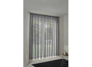 4004567154752 - Vorhang WIRTH LORCA Gr 1 grau B132cm H150cm Obermaterial 66% Polyester 34% Baumwolle Gardinen