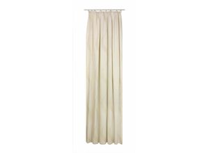 4004567149871 - Vorhang WIRTH Lupara Gr 1 beige B132cm H150cm Jacquard Obermaterial 75% Polyester 25% Baumwolle Gardinen
