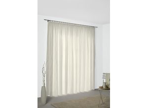 4004567155964 - Vorhang WIRTH RICCIA Gr 1 beige (creme goldfarben) B132cm H150cm Jacquard Obermaterial 75% Polyester 25% Baumwolle Gardinen