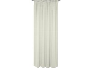 4004567517663 - Vorhang WIRTH Berwick Gardinen Gr 145 cm Multifunktionsband 132 cm grau Schlafzimmergardinen