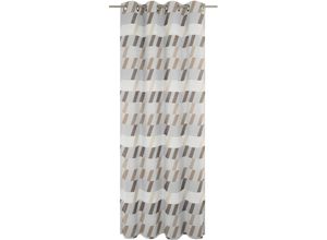 4004567226770 - Vorhang WIRTH Bray Gr 1 braun Gardinen 145cm Ösen 132cm Baumwolle Polyester B132cm H145cm