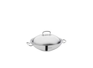 8691607027976 - Korkmaz Proline Edelstahl-Wokpfanne ø32 cm - Induktionsgeeignet 52L