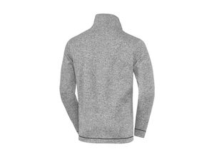 9010497212986 - Strickfleece-Troyer unisex   grau   Größe S
