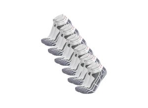 9010497087980 - 6er Pack Allround-Sportsocken kurz unisex   weiß   Größe 39-42