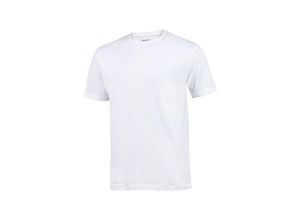 9010497099693 - 5er Pack Herren T-Shirts Rundhals 100% Baumwolle   weiß   Größe XXXXL