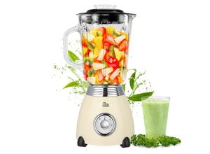 8682744811207 - Retro Standmixer mit 15L Glasbehälter Edelstahlklinge 500 Watt