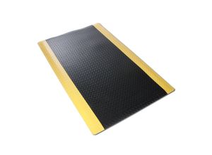 4064149025269 - etm Anti-Ermüdungsmatte Dyna-Protect Diamond Schwarz-Gelb