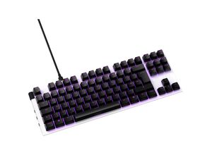 5060301696154 - NZXT Function TKL - Gateron Red Hot-Swap - White - DE - Gaming Tastaturen - ohne Numpad - Deutsch - Weiss