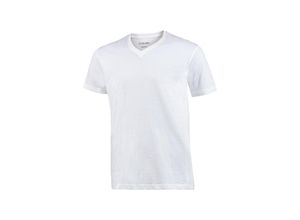 9010497099594 - 5er Pack Herren T-Shirts V-Ausschnitt 100% Baumwolle   weiß   Größe L