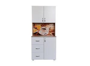 4255701918024 - Küchenschrank Weiß Sonoma Blanca Bistro