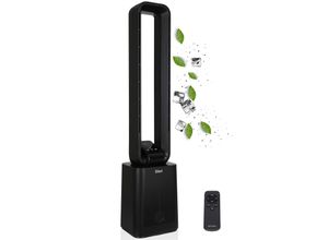 8682744812532 - Turmventilator m Fernbedienung 12 Stufen Timer LED-Display schwarz