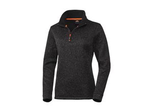 9010497212931 - Strickfleece-Troyer unisex   anthrazit   Größe M