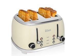 8682744801826 - 4 Scheiben Retro Toaster 6 Bräunungsstufen 1500 Watt