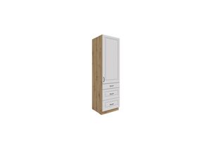 4255832103467 - Küchen Hochschrank 60 cm Stilo Weiss Küchenzeile Küchenblock mit Schubladen 4255832103467 - Küchen Hochschrank 60 cm Stilo Weiss Küchenzeile Küchenblock mit Schubladen