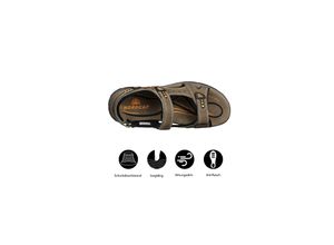 9010497003201 - Trekkingsandale unisex   sand   Größe 42