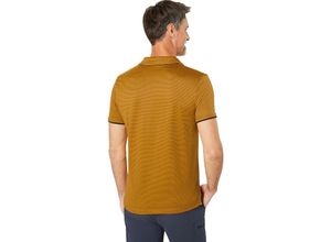 9010497206787 - Herren Funktionspolo mit Zipper   gelb   Größe XXL