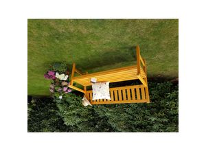 4012379600459 - Gartenbank Johanna 3-Sitzer honigbraun