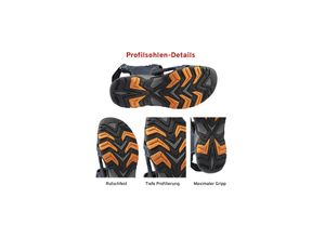 9010497003386 - Trekkingsandale unisex   jeansblau   Größe 40
