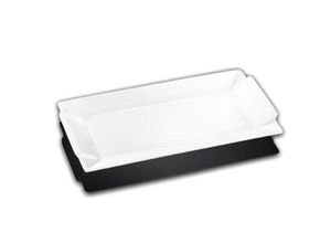 5052609926484 - Wilmax Servierplatten 40 x 20 cm - 3er Set ideal für elegante Tischdekoration