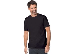 9010497143822 - 5er Pack Herren T-Shirts Rundhals 100% Baumwolle   schwarz   Größe XXXL
