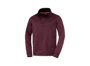 9010497213136 - Strickfleece-Troyer unisex   bordeaux   Größe XL