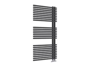 9002827050351 - Badezimmer-Heizkörper Wien Mattschwarz 60x1132cm
