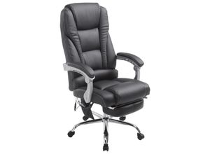 4066708500767 - Bürostuhl Pacira Kunstleder mit Massagefunktion Orange