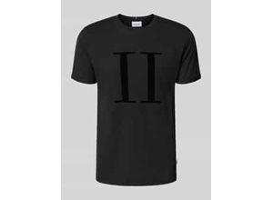 5711934001005 - T-Shirt mit Label-Print Modell Encore