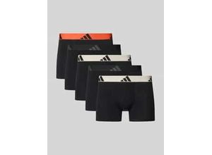 7297624408548 - Slim Fit Trunk mit Logo-Stitching Modell Active im 5er-Pack