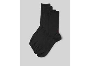 4063539829562 - Socken mit gerippten Abschlüssen im 4er-Pack