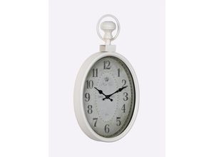 4895228805607 - Wanduhr HEINE HOME beige (creme) Wanduhren B H T 315cm x 57cm x 6cm B315cm H57cm T6cm 4895228805607 - Wanduhr HEINE HOME beige (creme) Wanduhren B H T 315cm x 57cm x 6cm B315cm H57cm T6cm