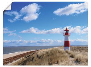 4062144535615 - Wandbild ARTLAND Leuchtturm Sylt Bilder Gr B H 40 cm x 30 cm Poster Gebäude Querformat 1 St blau Bild Leinwandbild Kunstdrucke Bilder als Alubild Leinwandbild Wandaufkleber oder Poster in versch Größen 4062144535615 - Wandbild ARTLAND Leuchtturm Sylt Bilder Gr B H 40 cm x 30 cm Poster Gebäude Querformat 1 St blau Bild Leinwandbild Kunstdrucke Bilder als Alubild Leinwandbild Wandaufkleber oder Poster in versch Größen