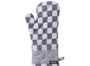 8719002164444 - Topfhandschuhe DDDDD Barbeque 18x36 cm Baumwolle blau B18cm H36cm 100% Baumwolle Topflappen
