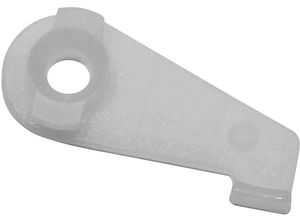 4003018369301 - Deckenträger für Gardinenstangen Deckenträger weiß Gardinenstangenhalterungen Serie Aluminium-Vorhangschienen Set Lucy