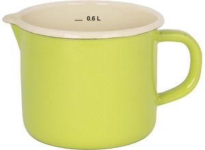 4006776089382 - Milchtopf KRÜGER Juist grün (pastell grün) B10cm H95cm L145cm Ø10cm Töpfe Induktion