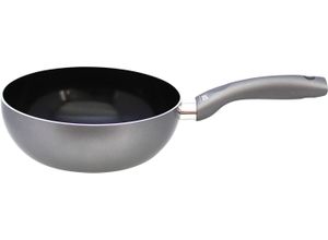 4006925666211 - Wok ELO Wok- Pastapfanne 20cm Ducato silber (silberfarben schwarz) H7cm Ø20cm Pfannen Induktion